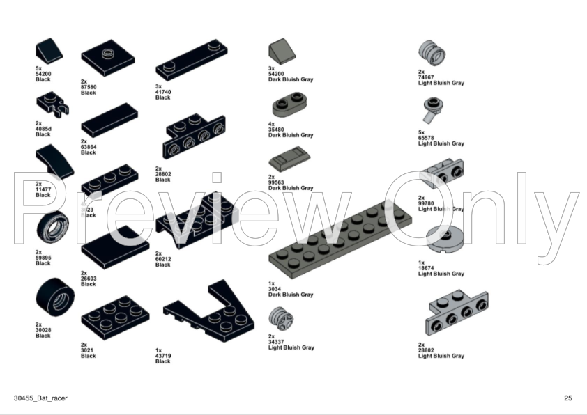 LEGO MOC 30455 - 12 in 1 by BriXperiMent | Rebrickable - Build with LEGO