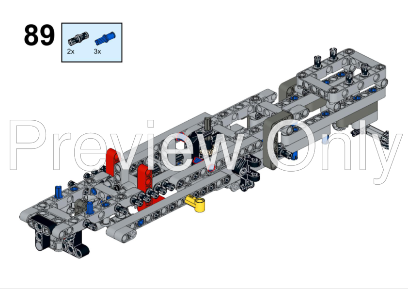 LEGO MOC Lego Technic Gaz-3308 / crane + cargo bed mod by Lego_Technic ...