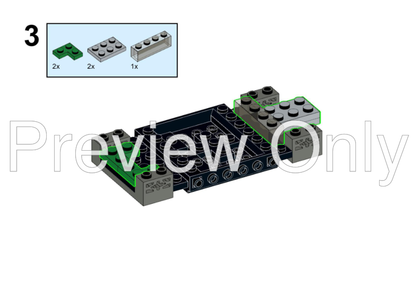 LEGO MOC 76903 Fiat 126p by bartoszzielony | Rebrickable - Build with LEGO