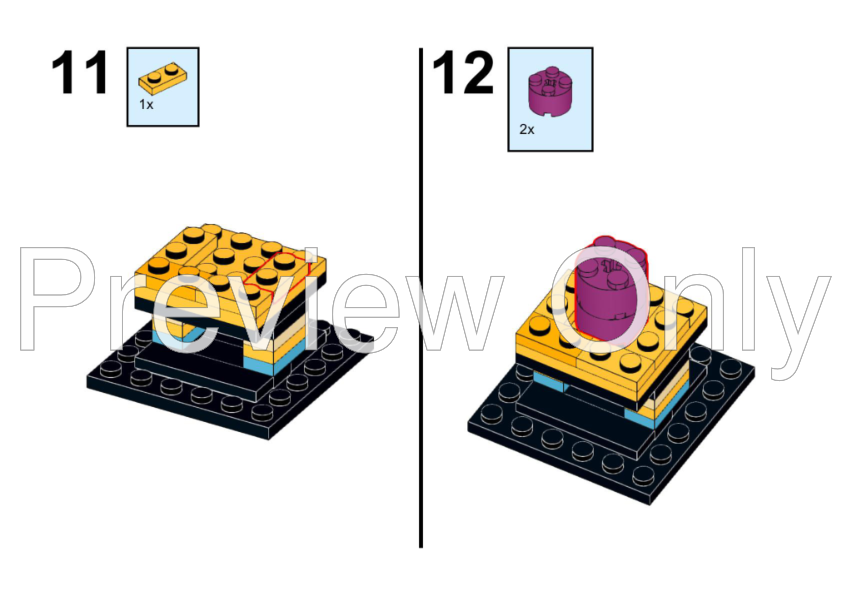 LEGO MOC Marcie from Peanuts by Mommotti | Rebrickable - Build with LEGO