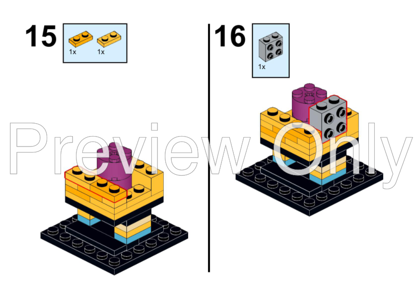 LEGO MOC Marcie from Peanuts by Mommotti | Rebrickable - Build with LEGO