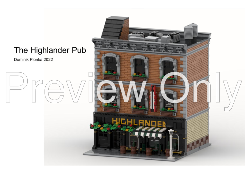 LEGO MOC The Highlander Pub by copernicus508 | Rebrickable - Build with ...