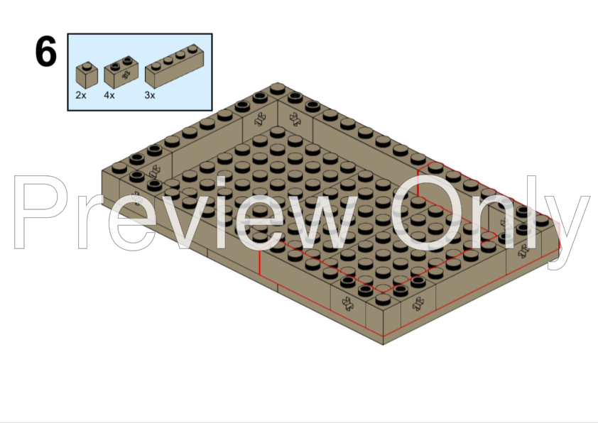 LEGO MOC Medieval Road Path 1 by JJProductions | Rebrickable - Build ...