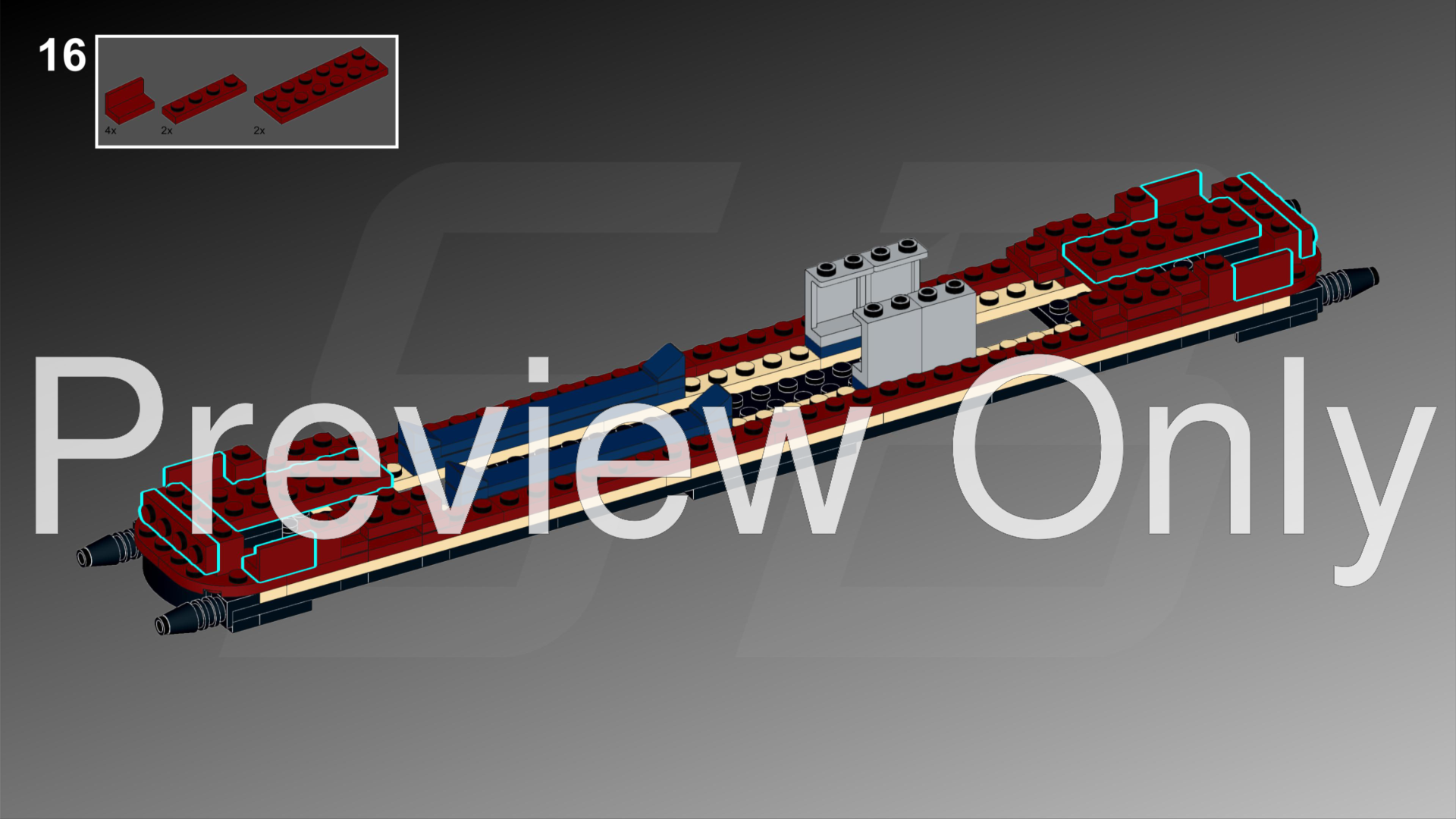 LEGO MOC Rheingold Express (7740 reimagination) by NeoSephiroth ...