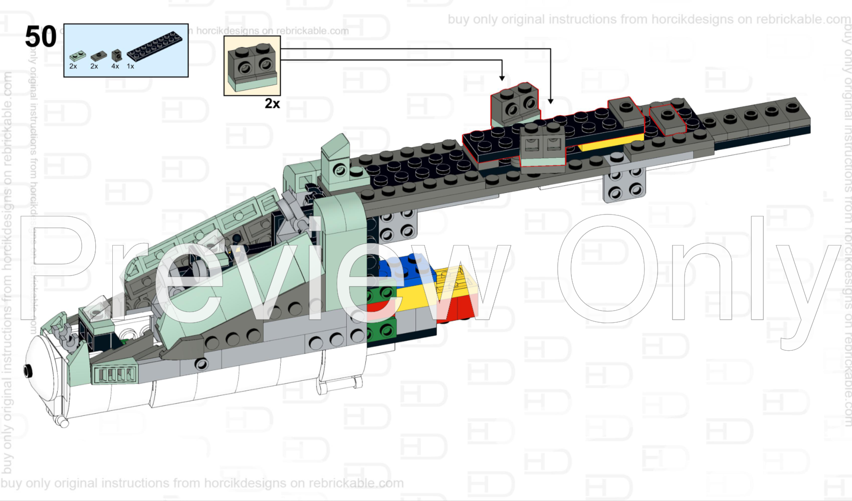 LEGO MOC Dual cockpit transportation helicopter by Horcikdesigns ...
