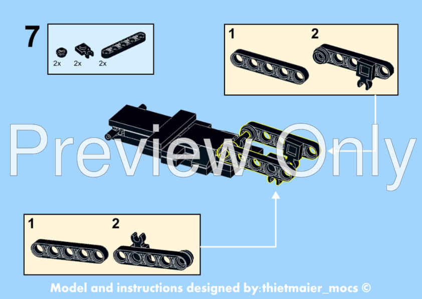 LEGO MOC New Holland TD90 by thietmaier_mocs | Rebrickable - Build with ...