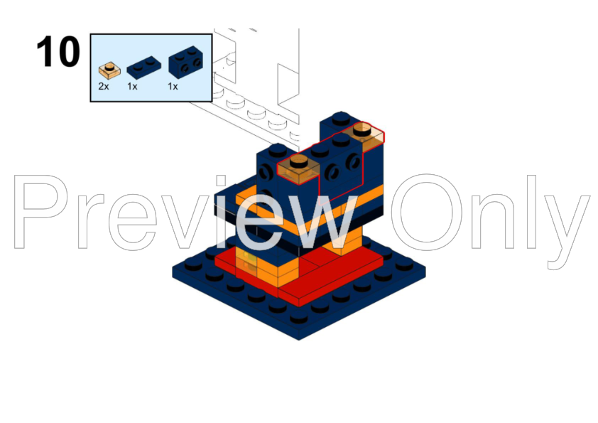 LEGO MOC Endeavor - My Hero Academia BrickHeadz by NinjaChips20 ...