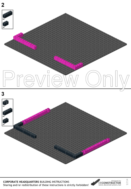 LEGO MOC Corporate Headquarters (Modular building) by deConstructor ...