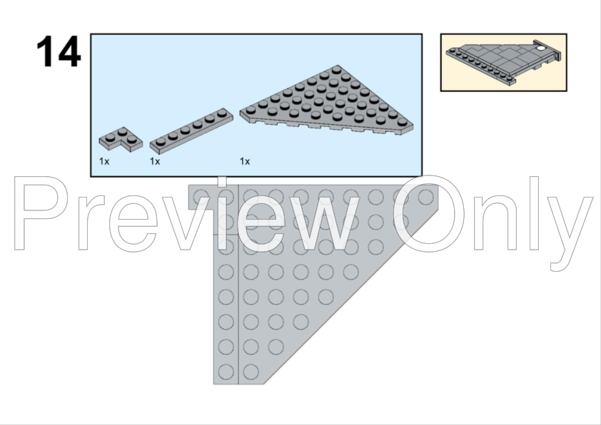 LEGO MOC Dassault Rafale B Mini-Scale by Brickosaurus | Rebrickable ...