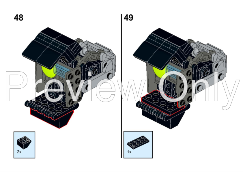 LEGO MOC Mono-Eyed Mech by ketlogs_mechs_and_mocs | Rebrickable - Build ...
