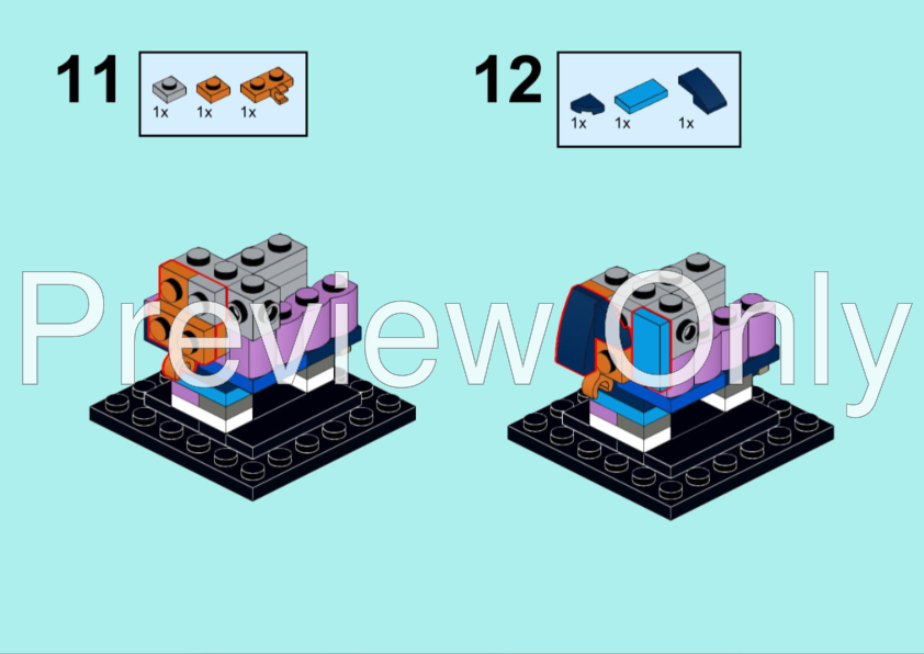 LEGO MOC VALORANT Neon Brickheadz by Penguins and plastic | Rebrickable ...