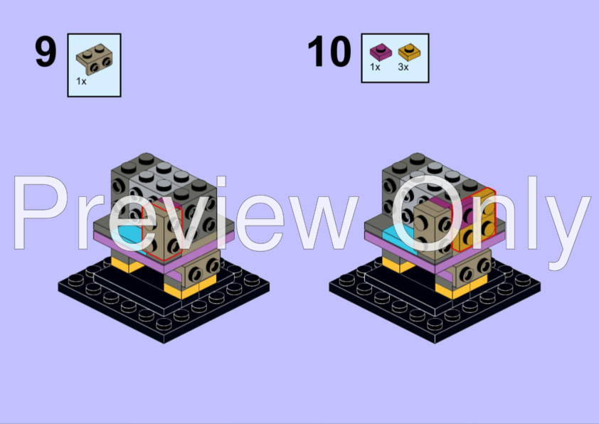 LEGO MOC VALORANT Astra Brickheadz by Penguins and plastic ...