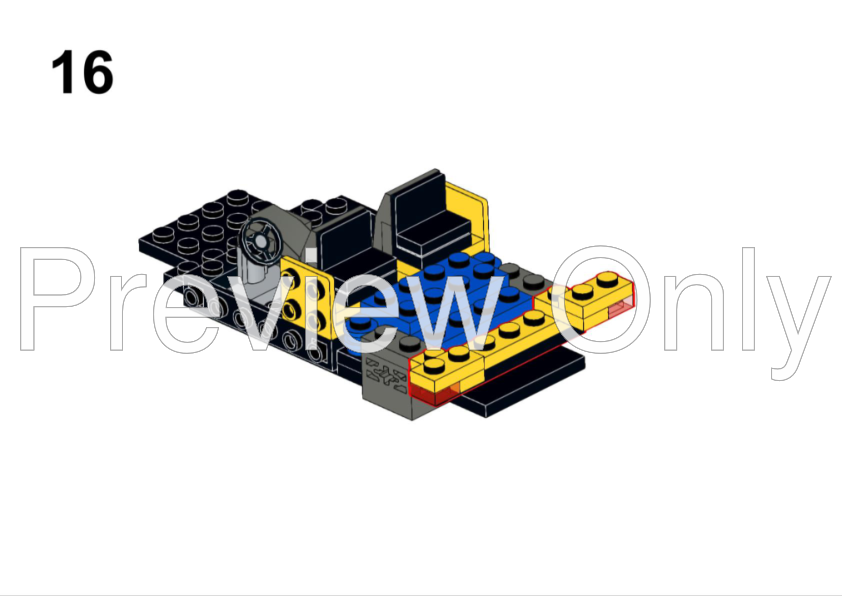 Lego Moc Mazda Rx 7 From Initial D By Ibrickeditup Rebrickable