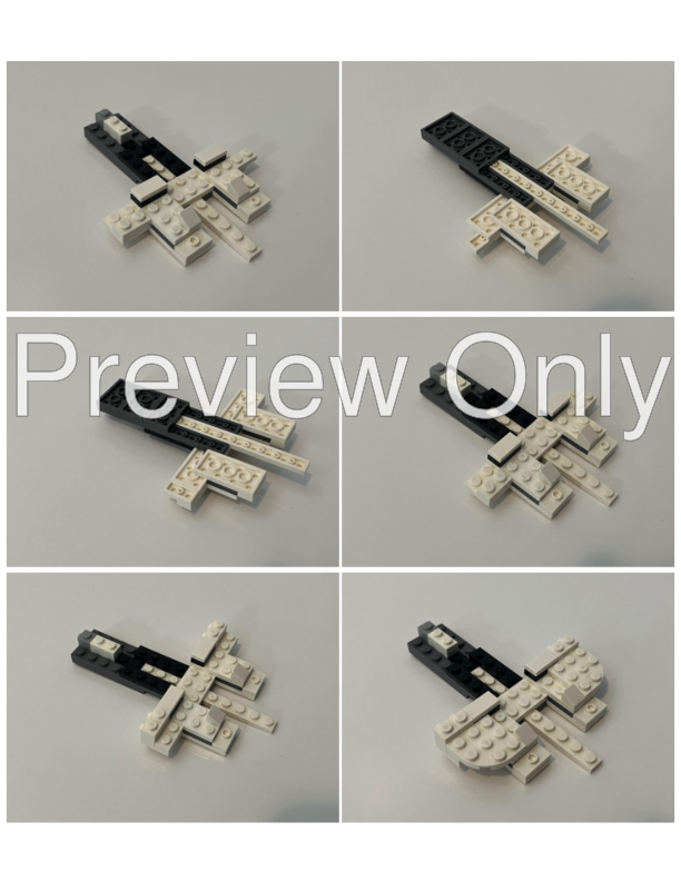 LEGO MOC Ghostface Mask by jambo_the_purple | Rebrickable - Build with LEGO