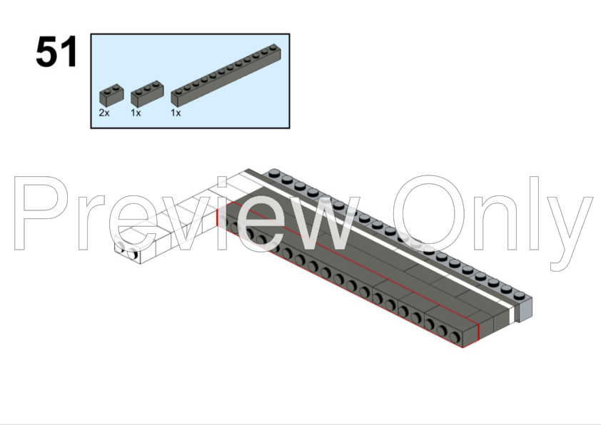 LEGO MOC Curved Train Track Mils Road Railroad Crossing by Bevinsbricks ...