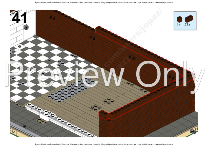 Lego Moc Trackside Butcher Shop By Jepaz Rebrickable Build With Lego