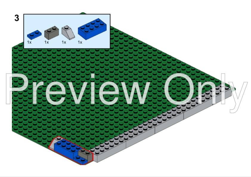 LEGO MOC HP Castle Platform by Brick Artisan | Rebrickable - Build with ...