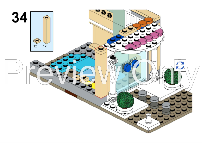 LEGO MOC Art School Modular 41711 Alternate build by re-bricked ...