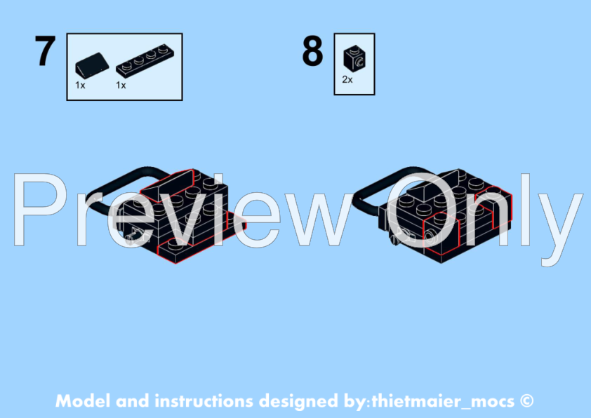 LEGO MOC New Holland Hay/Straw Baler by thietmaier_mocs | Rebrickable ...