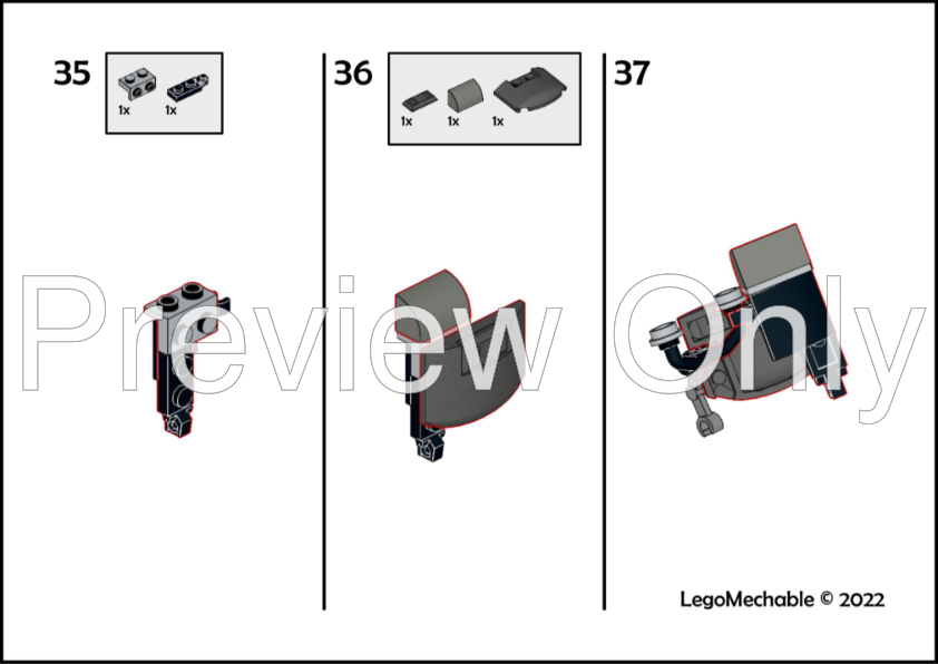 LEGO MOC 76190 - Iron Sentinel by LegoMechable | Rebrickable - Build ...
