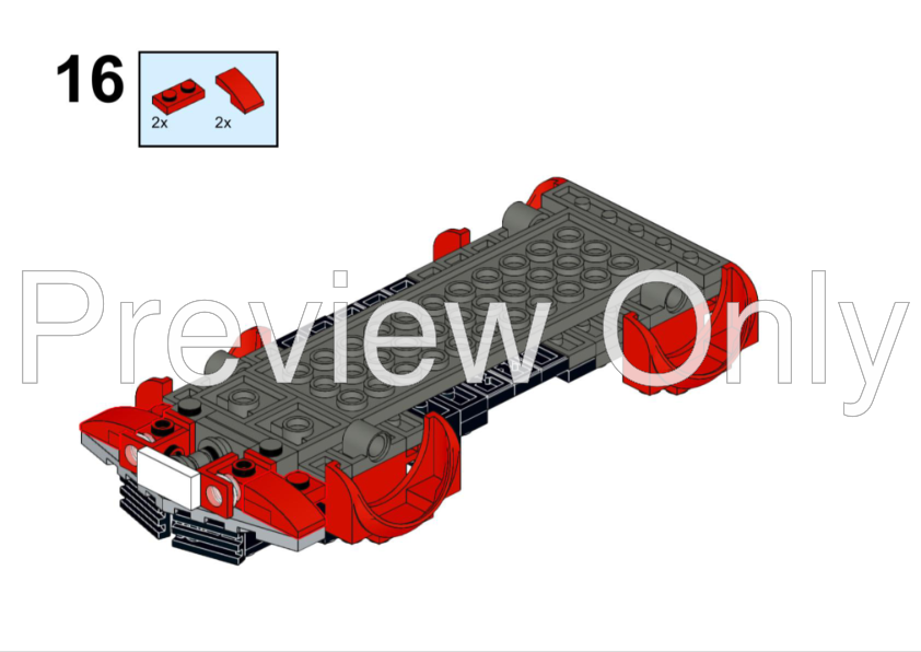 LEGO MOC 69 Chevrolet Camaro by Brickbuilt_Mocs | Rebrickable - Build ...