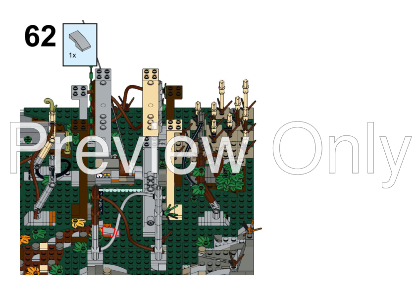 LEGO MOC Abandoned Watchtower by LordAlien | Rebrickable - Build with LEGO