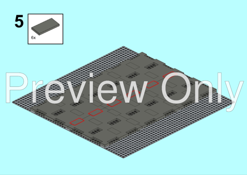 LEGO MOC 3 Lane Highway by Brick Studs | Rebrickable - Build with LEGO