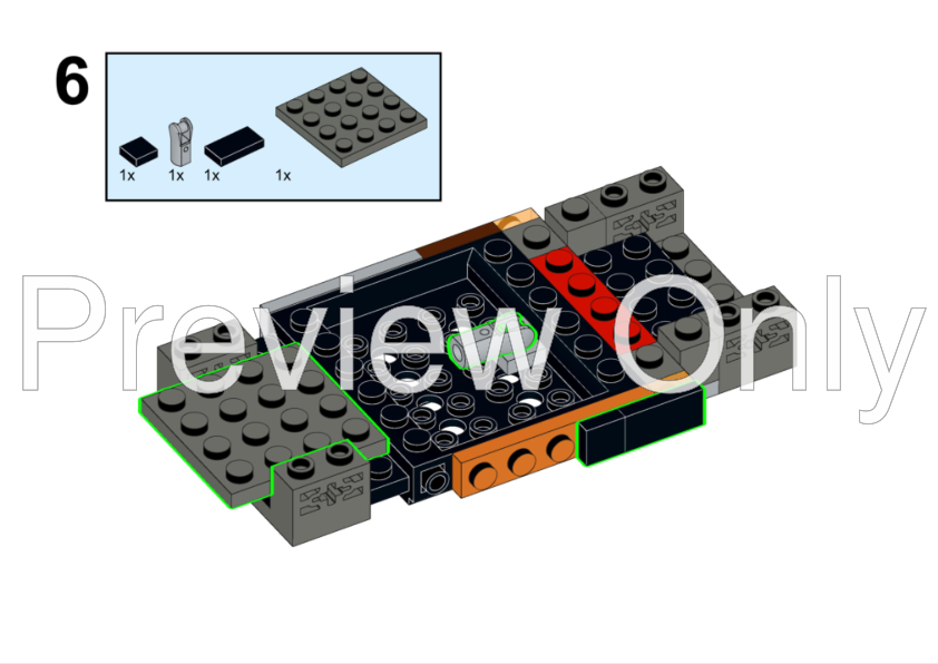 LEGO MOC 76912 Mercedes-Benz 300SL by KMPMOCS | Rebrickable - Build ...