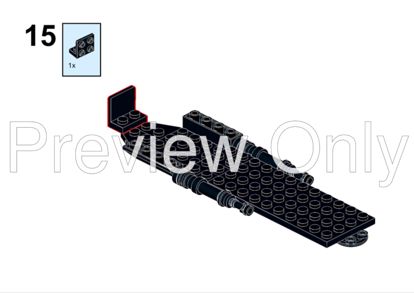 Lego Moc Blacktron Interceptor By Jamesspookie Rebrickable Build