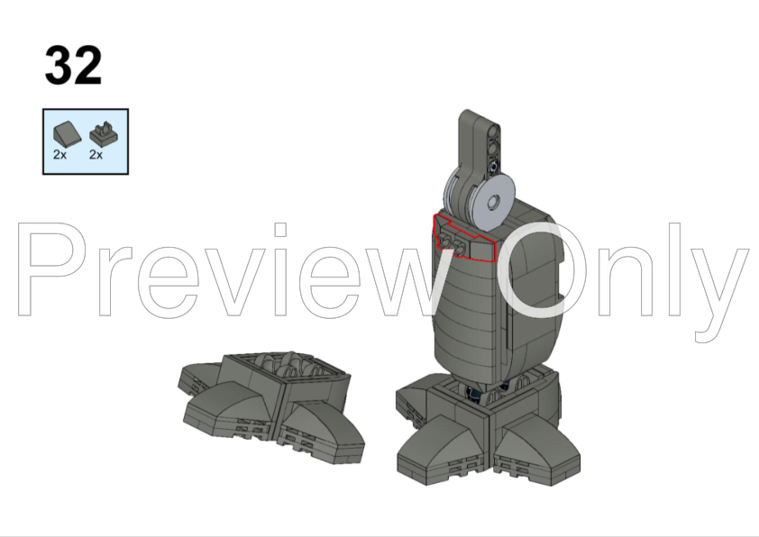 LEGO MOC Battletech Raifuman by ardgarius | Rebrickable - Build with LEGO