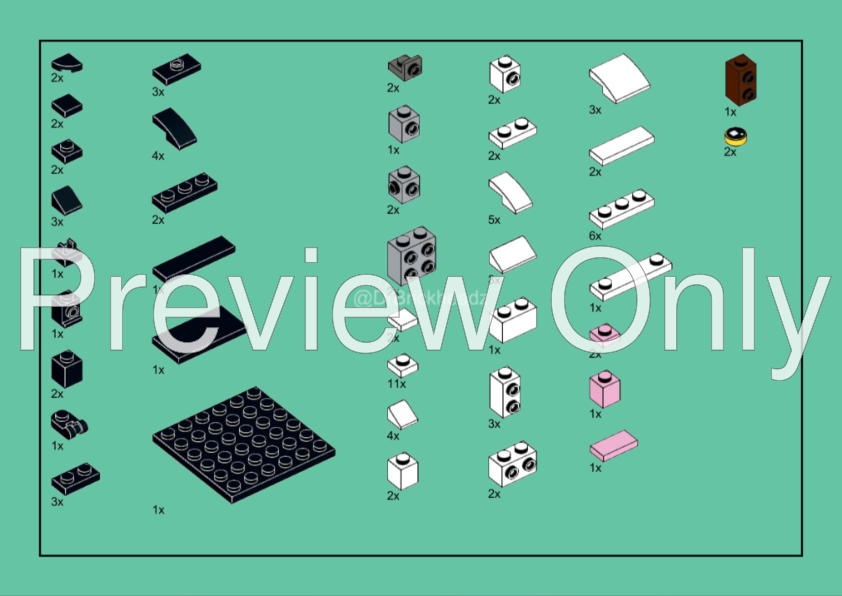 LEGO MOC Machiavelli (Luca) Brickheadz by DrBrickheadz | Rebrickable ...