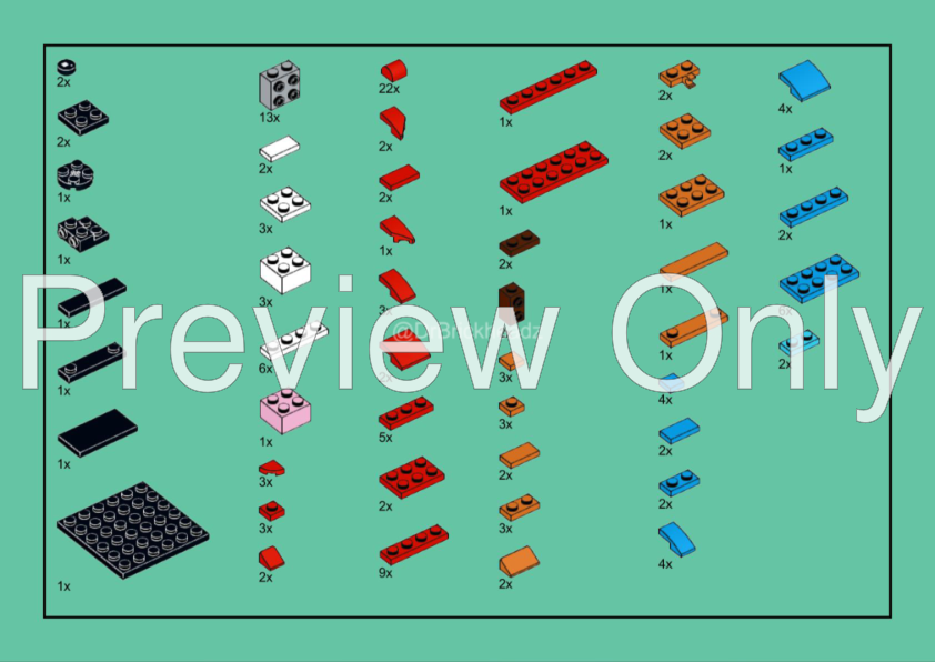 LEGO MOC Giulia Marcovaldo (Luca) Brickheadz by DrBrickheadz ...