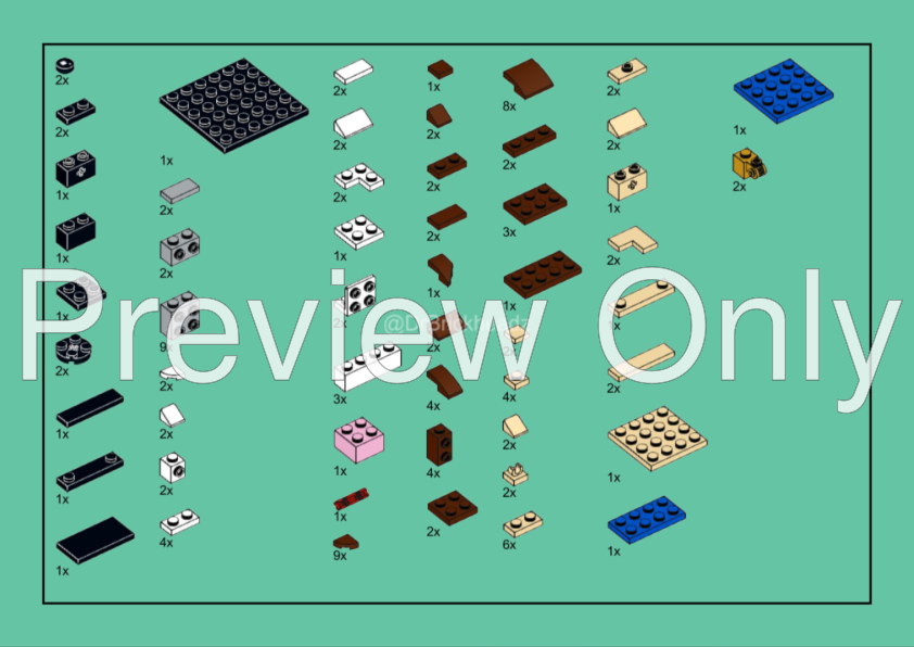 LEGO MOC Luca Paguro (Luca) Brickheadz by DrBrickheadz | Rebrickable ...