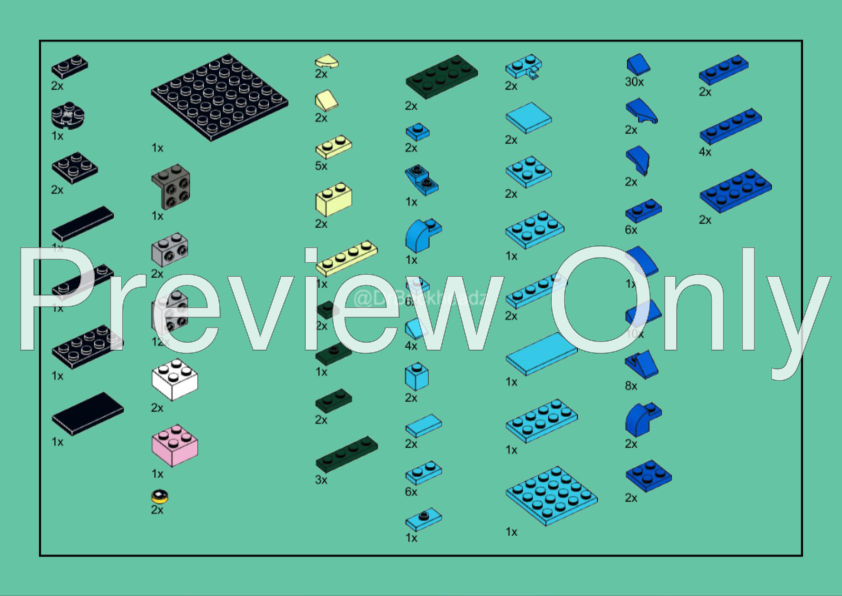 LEGO MOC Luca - Sea Monster (Luca) Brickheadz by DrBrickheadz ...