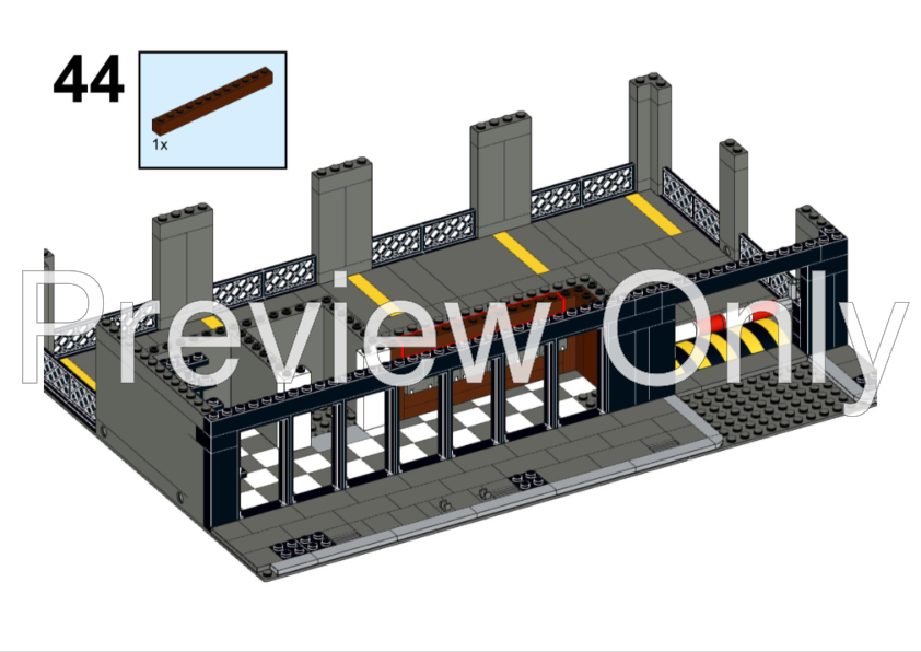 Lego Moc Modular Apartment Buidling By Jameshigson0512 Rebrickable