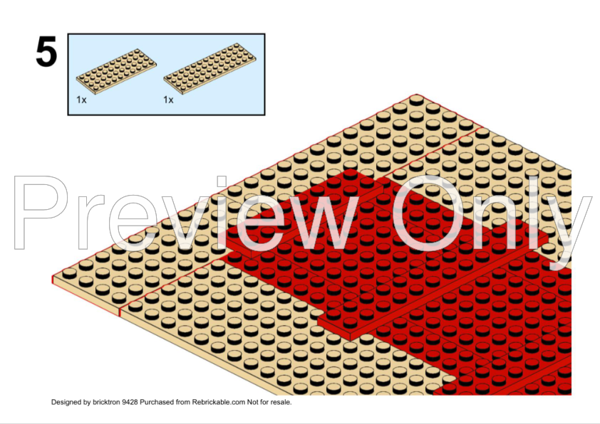 LEGO MOC Lion Knights' Castle Bridge (Fits 10305) by bricktron9428 ...