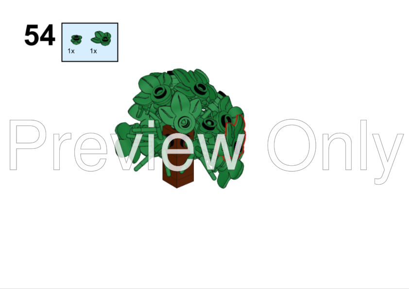 LEGO MOC Bushes of all kinds (33 Designs) by gabizon | Rebrickable ...