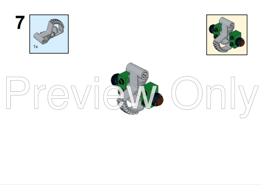 Lego Moc Toa Lewa Re Invention By Giikei Rebrickable Build With Lego