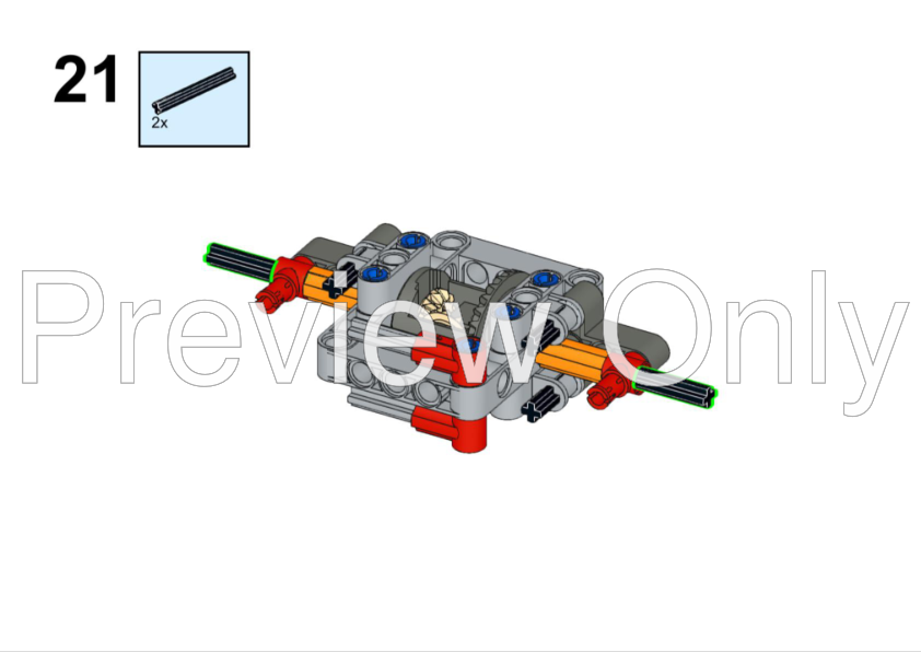 LEGO MOC 42139 Alternate - Front loader by tgbdz | Rebrickable - Build ...
