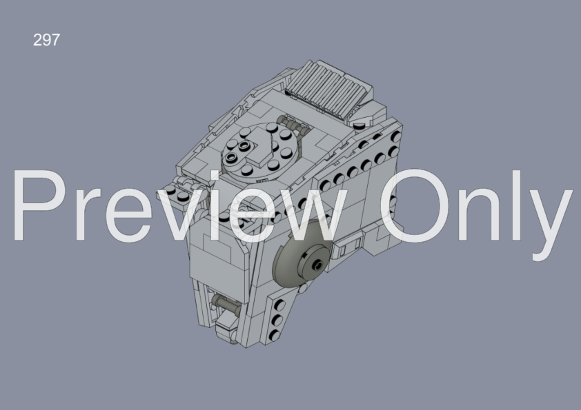 LEGO MOC ROTJ AT-ST Walker Minifigure Scale by danielwilliam ...
