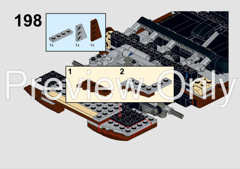 LEGO MOC Lincoln Town Car 1990 by syzygy87 | Rebrickable - Build with LEGO
