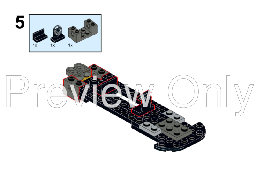LEGO MOC Gordon Murray T50 by BrickMOCery | Rebrickable - Build with LEGO