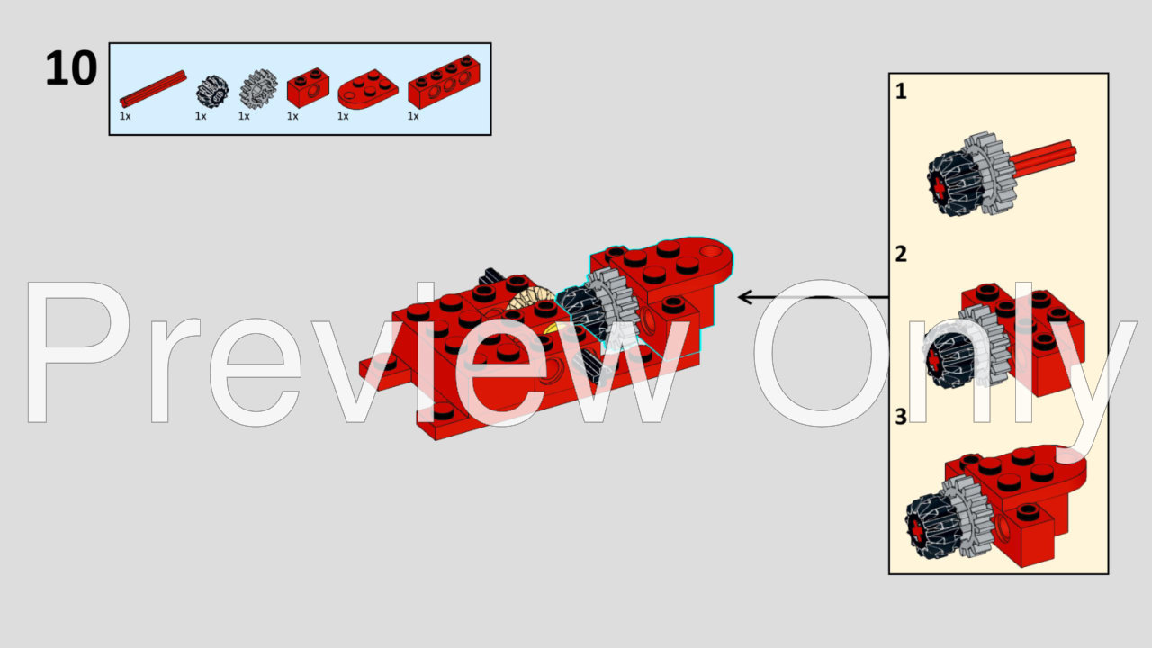 LEGO MOC 1:48 DRG Class V20 / WR 200 B14 (Power Functions) by ...