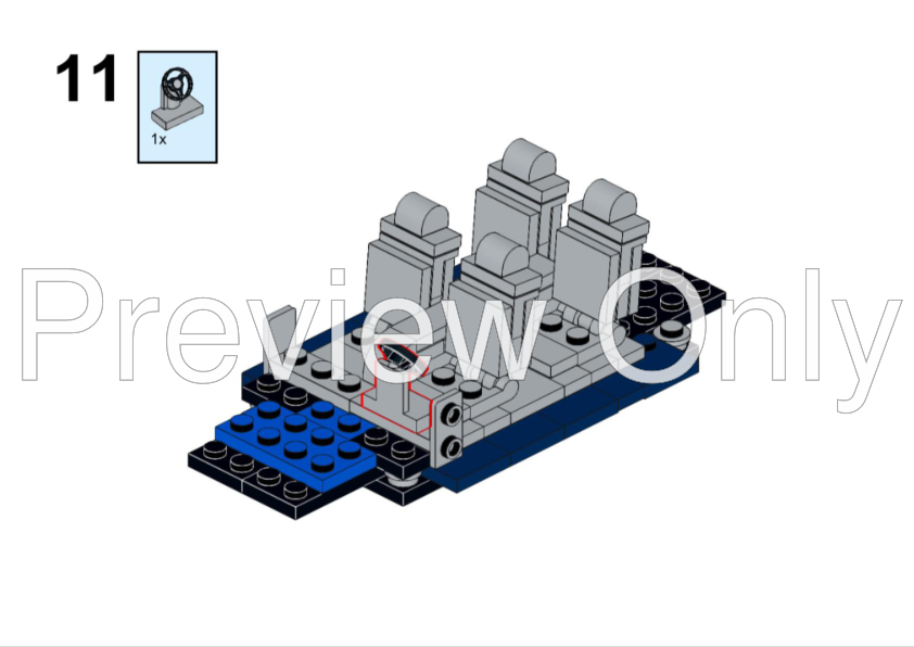 Lego Moc Built Tough Flex Dark Blue By Ibrickeditup Rebrickable