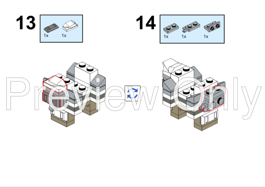 LEGO MOC Temple Guard (Rebels) Brickheadz by FMbricks | Rebrickable ...