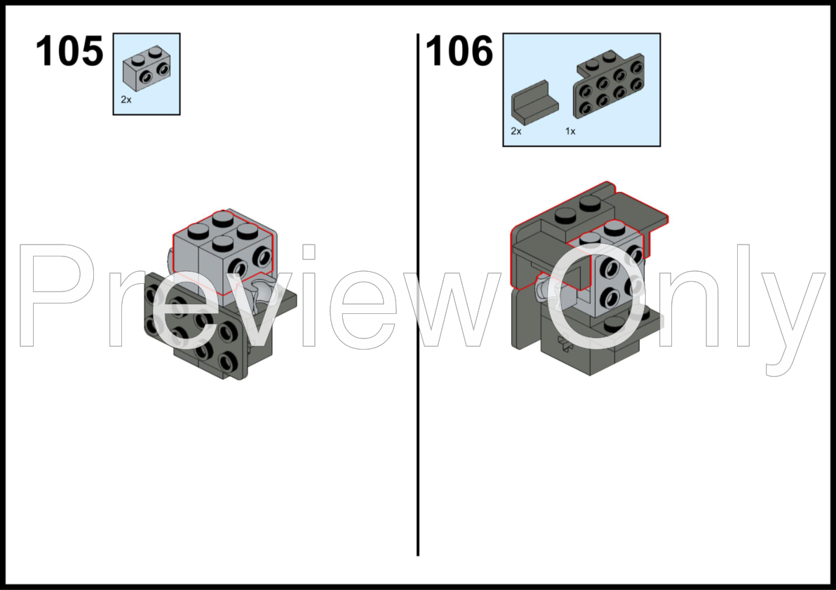 LEGO MOC Imperial AT-ST Walker SW Version 1 by Empire_Lego_30 ...