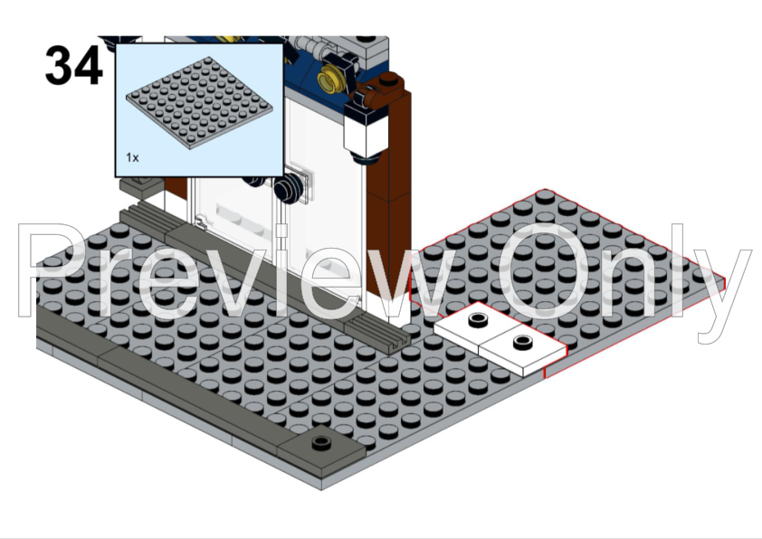 Lego Moc Noodle Shop And Arcade Modular Alternate Build 2x 31131 By Re