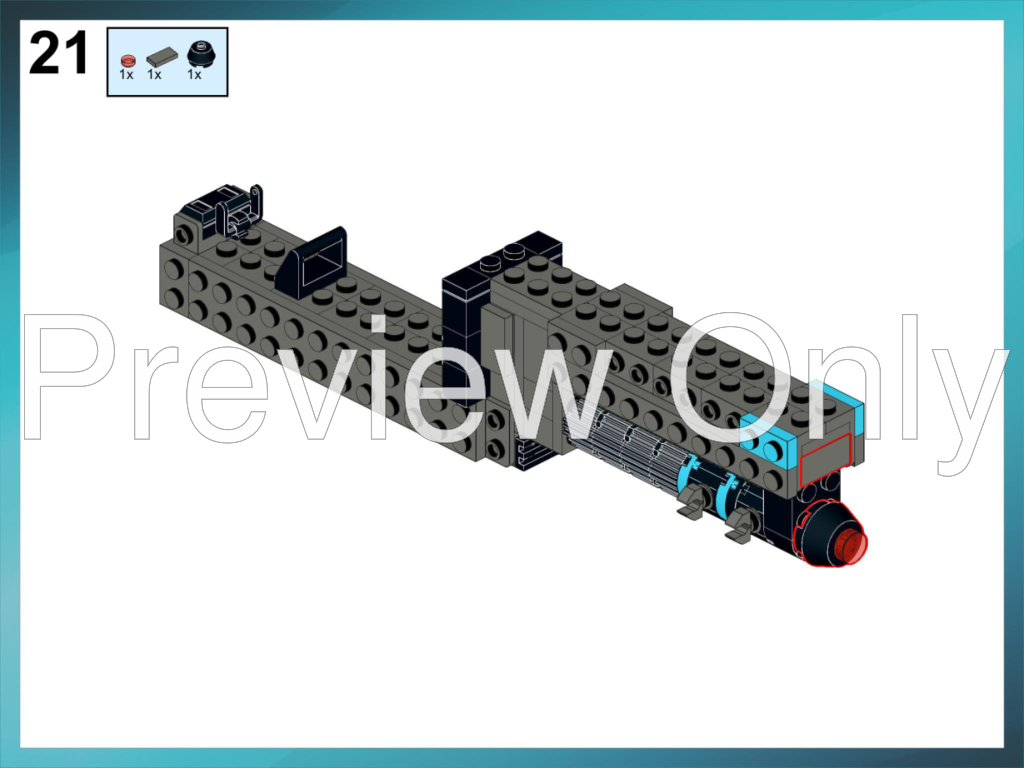 LEGO MOC Spaceship "The Blade" by brampf | Rebrickable - Build with LEGO