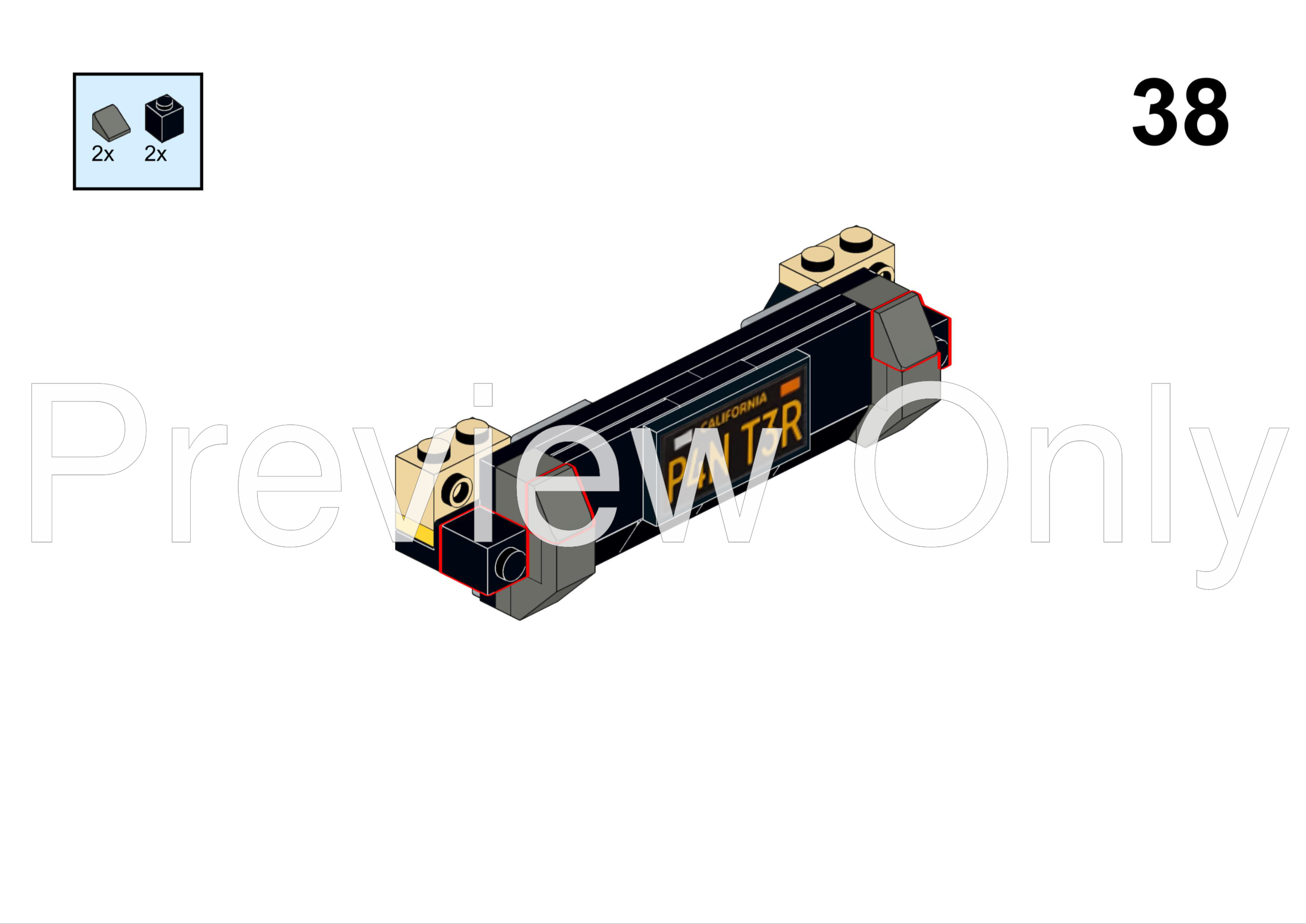 LEGO MOC 10304 - Porsche 911 (901) by PsychoWard666 | Rebrickable ...