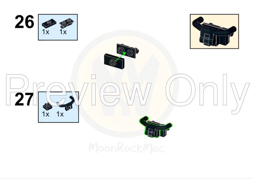 LEGO MOC JEEP Wrangler Rubicon by MoonRockMoc | Rebrickable - Build ...